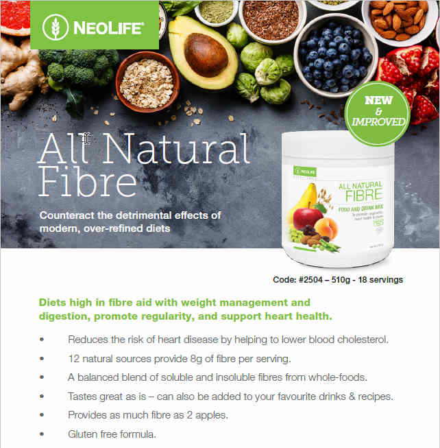 All Natural Fibre | NeoLife - yourday2day